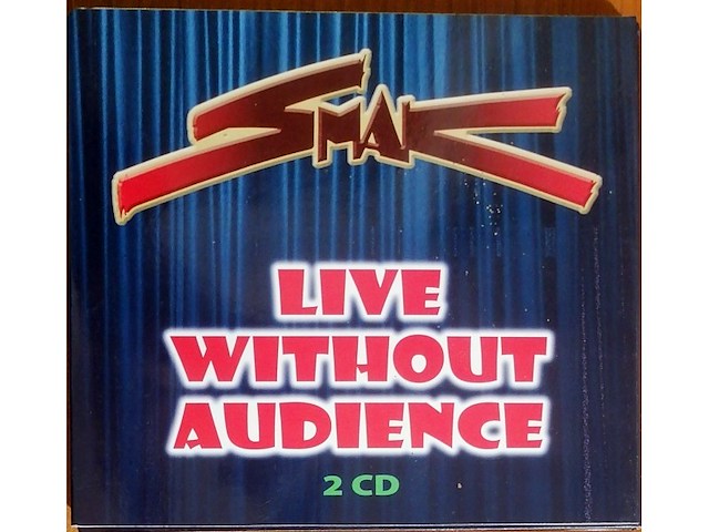 2CD SMAK - Live Without Audience (2009) MINT, PERFEKTAN