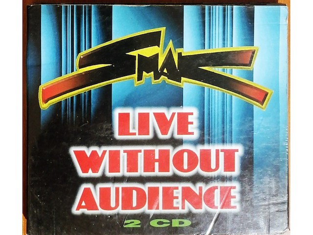 2CD SMAK - Live Without Audience (1997) NM, ODLIČAN