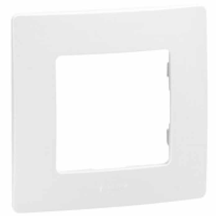 Legrand Nilo okvir 1/1 beli 665001 (86x86, snap, RAL 9003)
