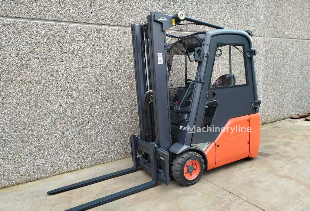 Linde E16C-01 viljuškar na tri točka