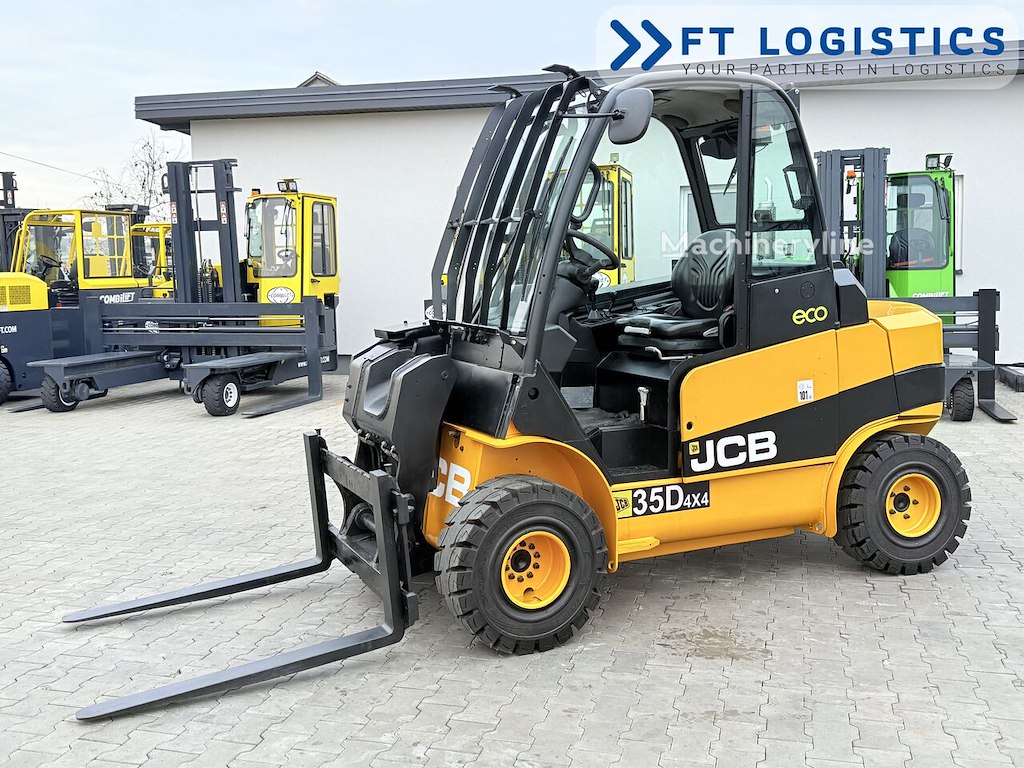 JCB TLT 35D 4X4 | DIESEL | 4550MM | TELESCOPIC MAST | CABIN | FORK-P rotacioni teleskopski utovarivač