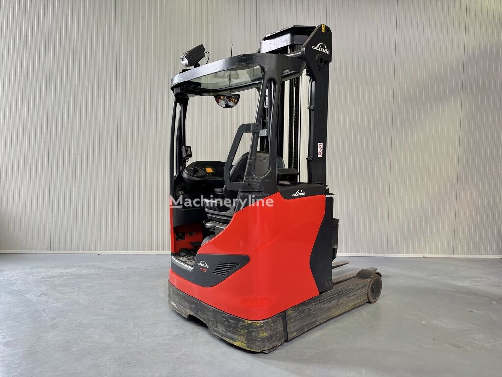 Linde R 16 - 01 ( 1120 ) * Triplex FFL !! FULL options !! regalni viljuškar