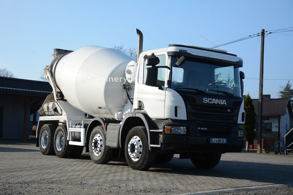 Stetter AM 9/8 FHCLL na šasiji Scania P410 kamion s mešalicom za beton