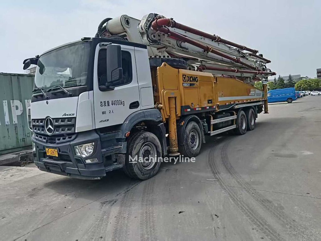 XCMG 2021 62m used concrete pumps benz Arocs 4143 pumpa za beton