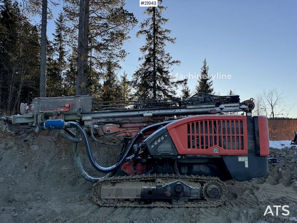 Sandvik Dino DC400RI Borerigg. Overhalt motor og hammer SE VIDEO bušaće postrojenje
