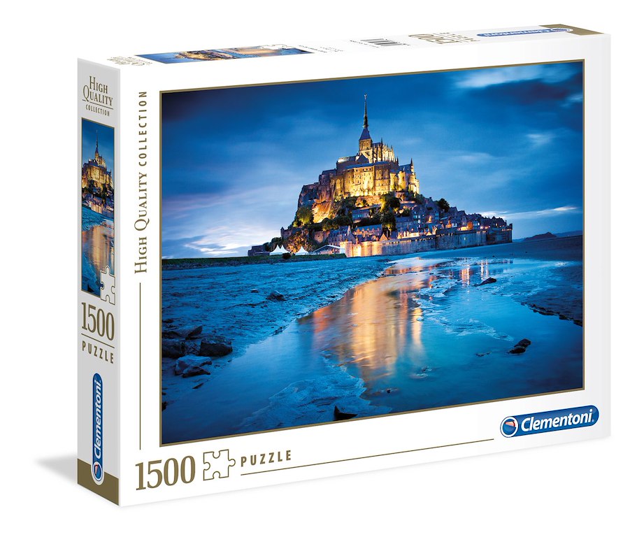 Puzle 1500 delova Clementoni Le Mont Saint-Michel 31994