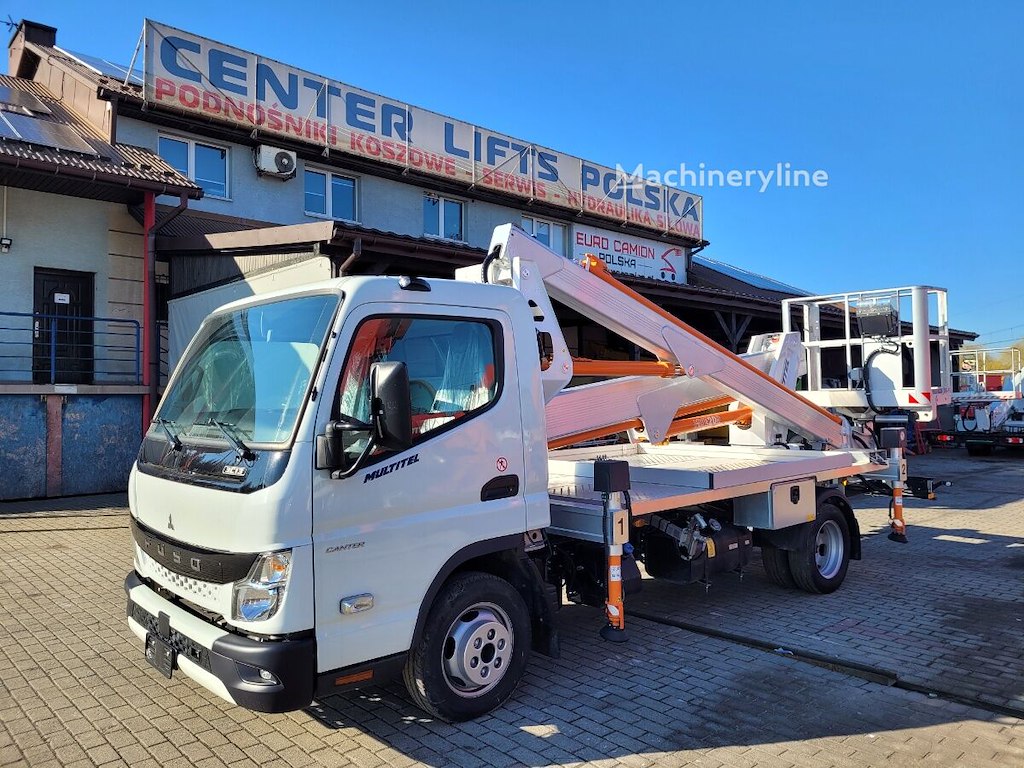 Mitsubishi Fuso Canter 3C13 - 20 m Multitel MXE200 bucket truck boom lift auto dizalica s korpom