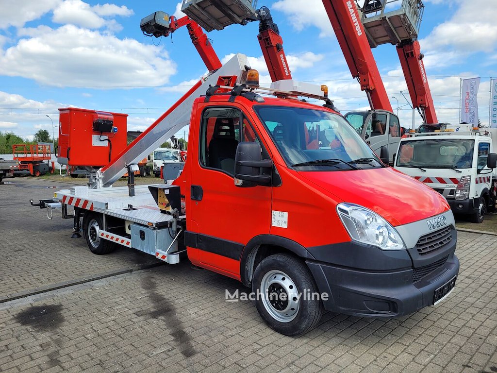 IVECO Daily 35S11 - 16 m Multitel 160 ALU DS bucket truck boom lift auto dizalica s korpom