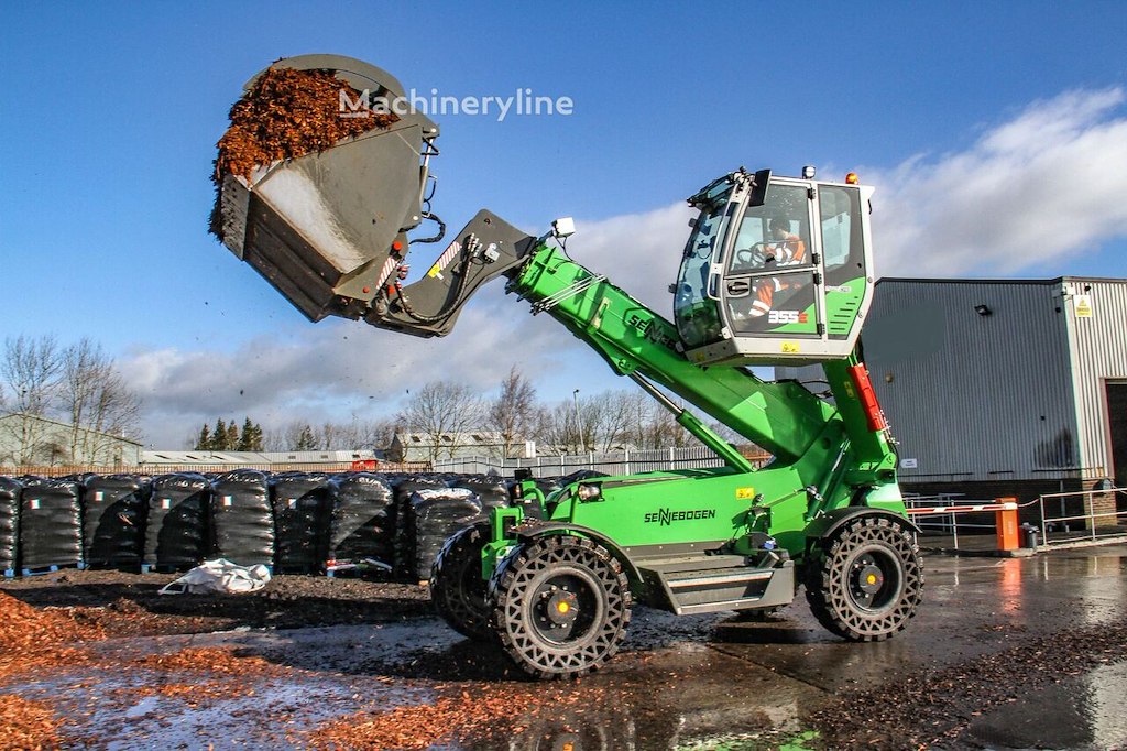Sennebogen 355 E / Terex FUCHS Liebherr rotacioni teleskopski utovarivač