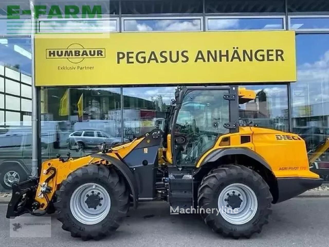 Dieci agri pivot t70 teleskopradlader 40km/h klima neu radlader teleskopski prednji utovarivač
