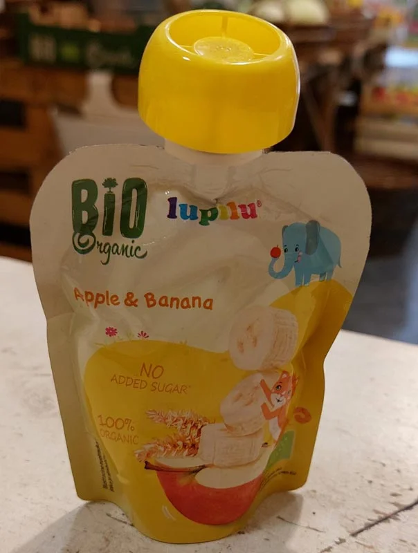 Organska Baby Kaša Jabuka Banana Lupilu 90g