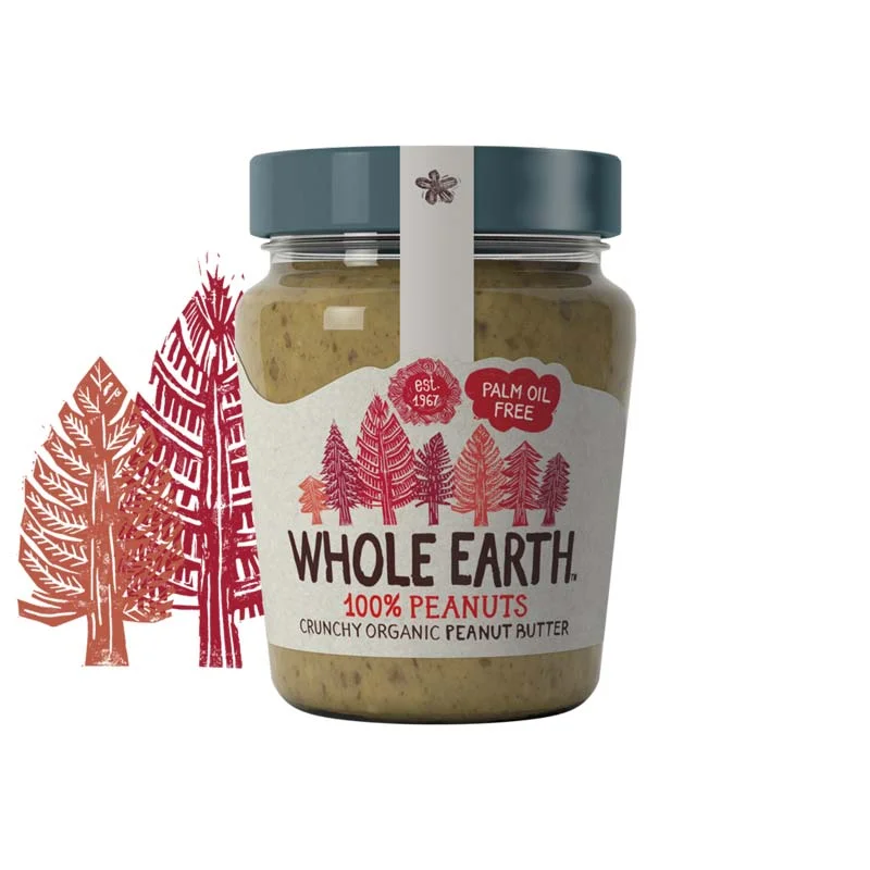 Organski 100% Kikiriki Puter Krckav Whole Earth 227g