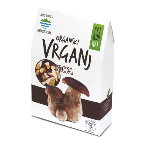 Organski Vrganj Kocka Zamrznut PrirodNo1 200g