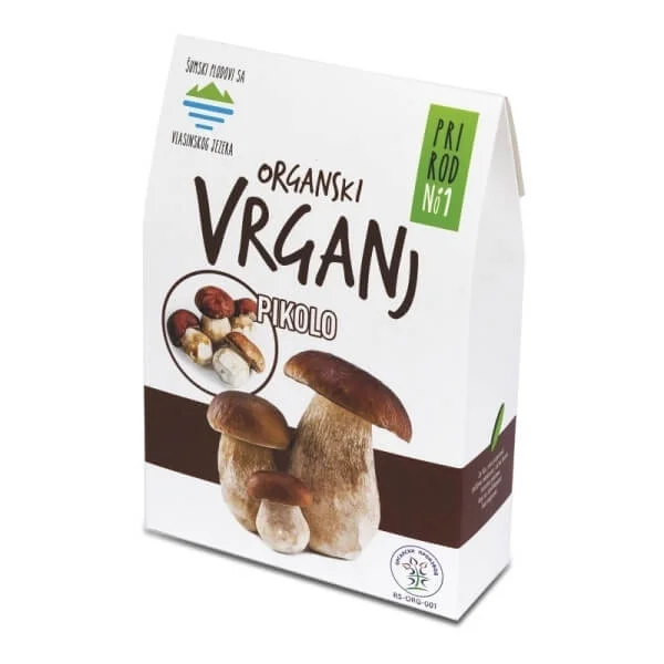 Organski Vrganj Pikolo Zamrznut PrirodNo1 200g