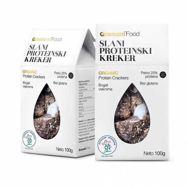 Organski Slani Proteinski Kreker 100g