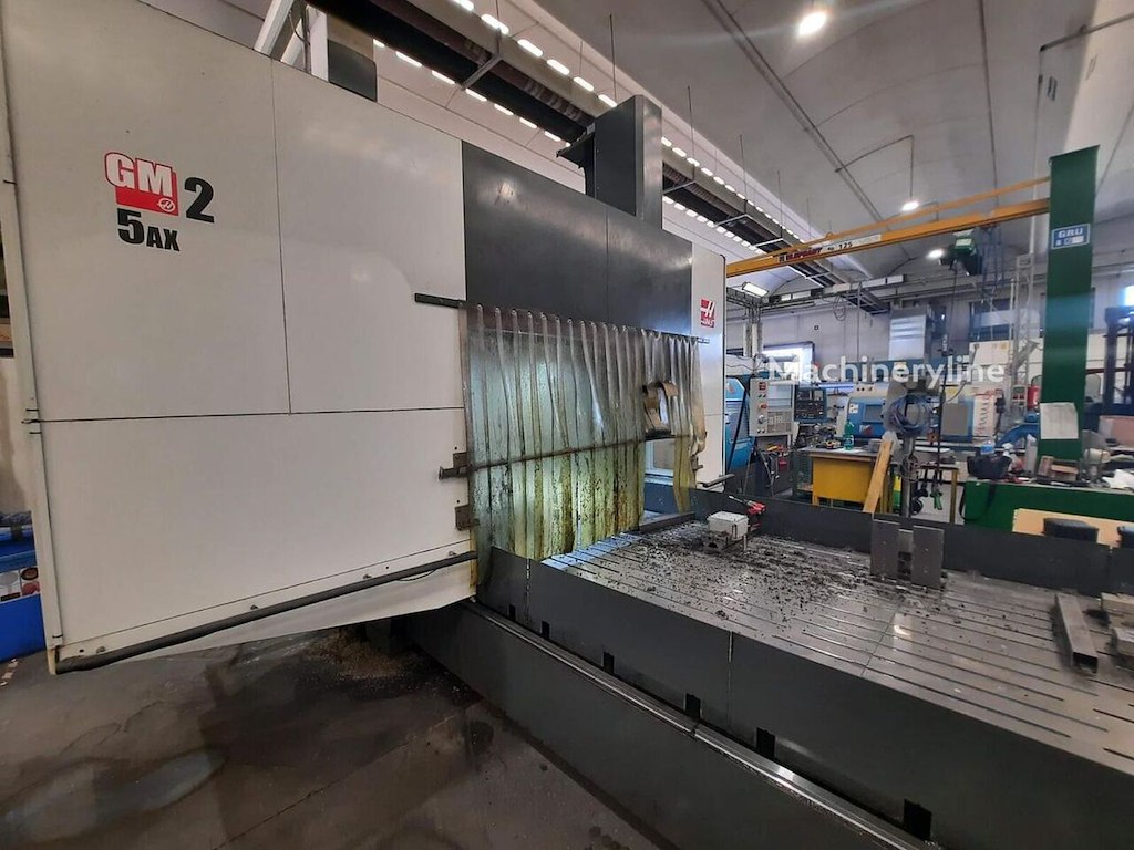 Haas GM-2 AX glodalica za metal