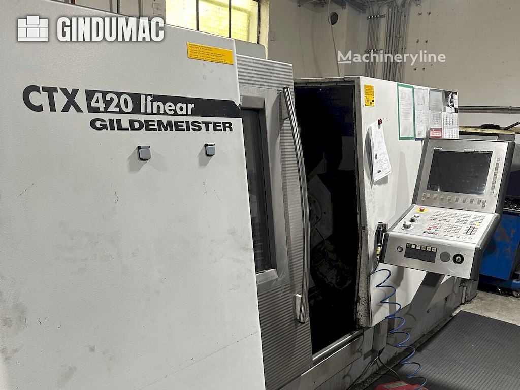 DMG CTX 420 Linear V6 strug za metal