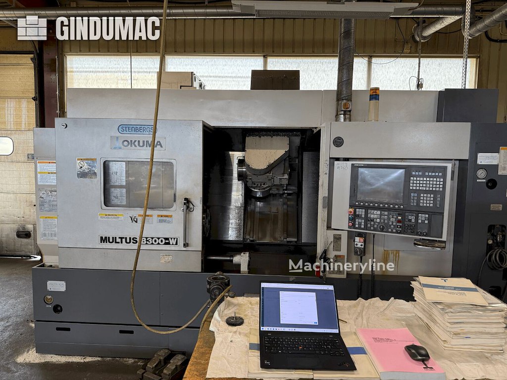 Okuma Multus B300-W strug za metal