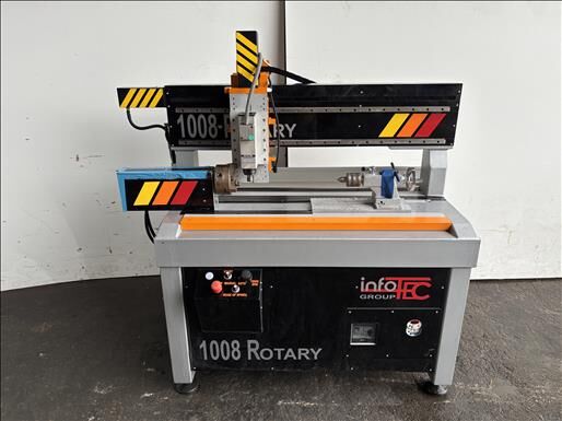 InfoTec 1008 Rotary mašina za graviranje metala