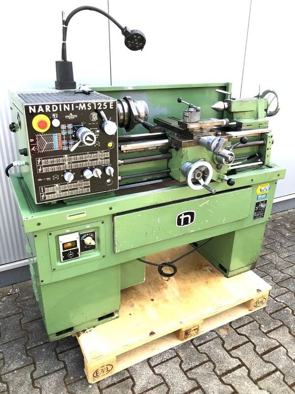 Nardini Leit & Zugspindeldrehmaschine NARDINI MS 125 E strug za metal