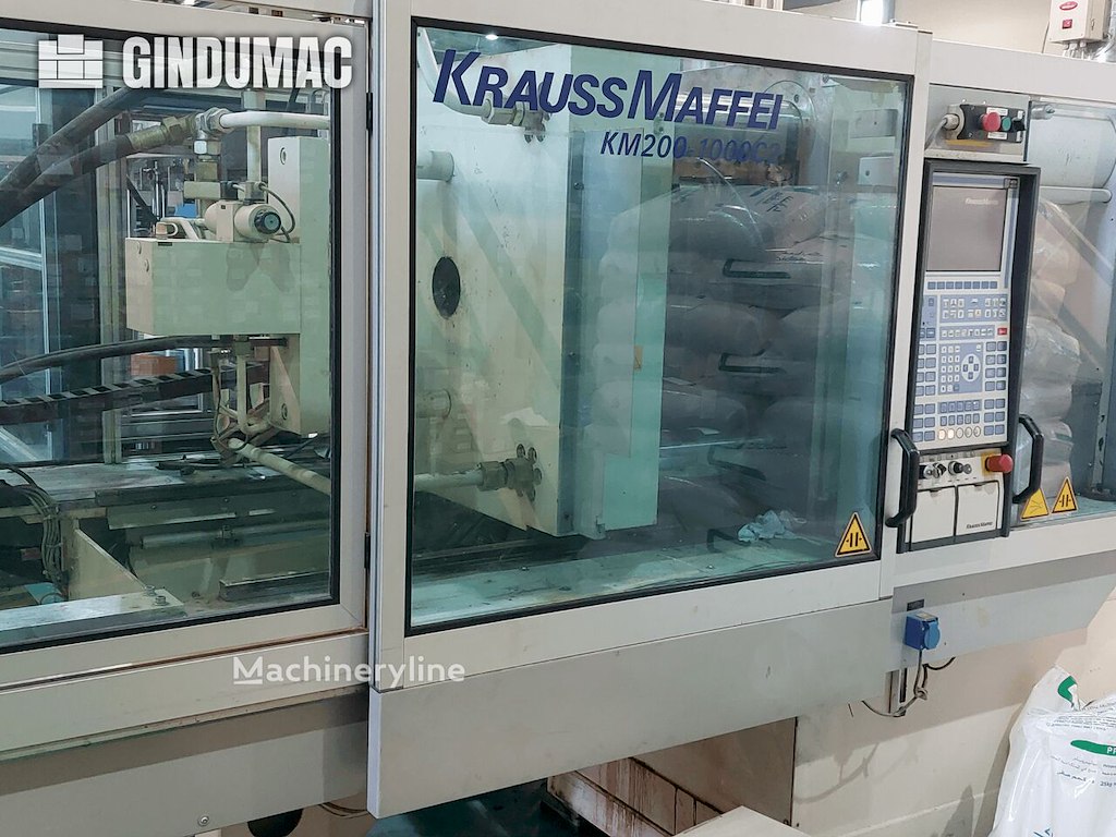Krauss Maffei 200-1000 C2 mašina za brizganje plastike