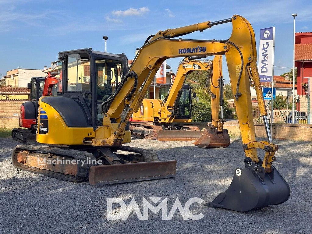 Komatsu PC55MR-3 mini bager