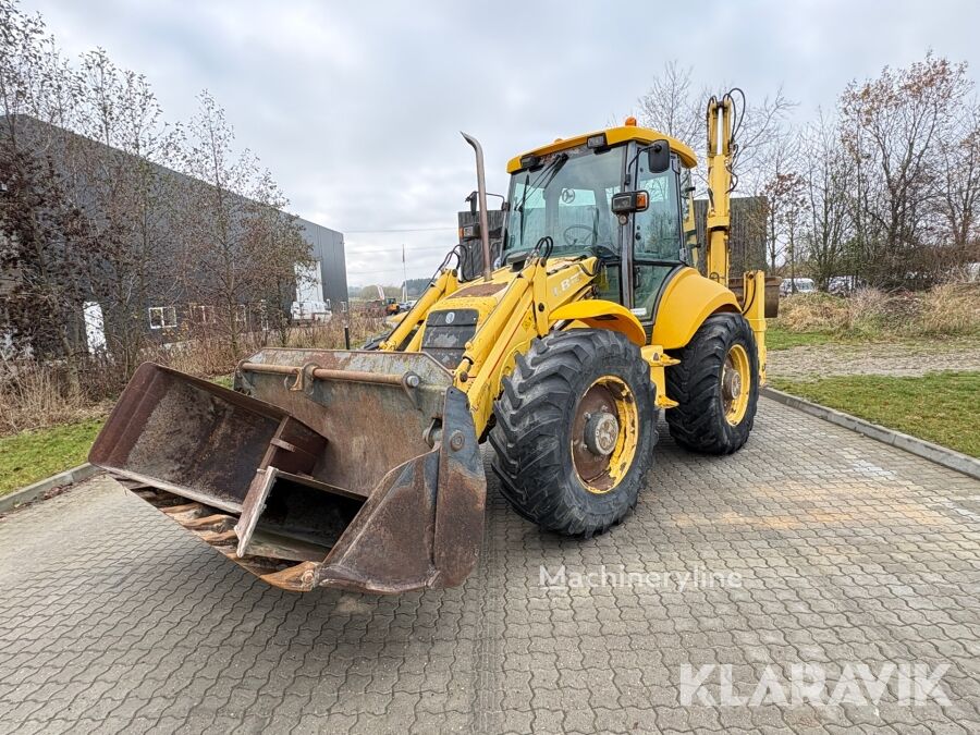 Prodaje se New Holland LB 115 - 4PS bager-utovarivač na aukciji