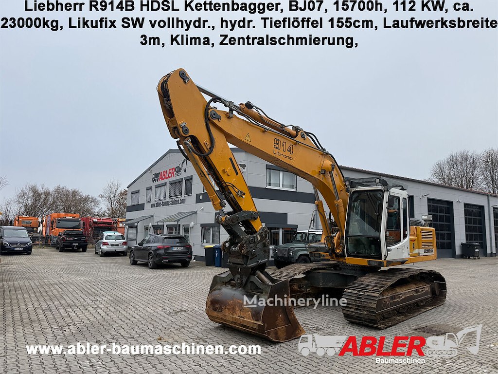 Liebherr R914B HDSL Likufix SW bager guseničar