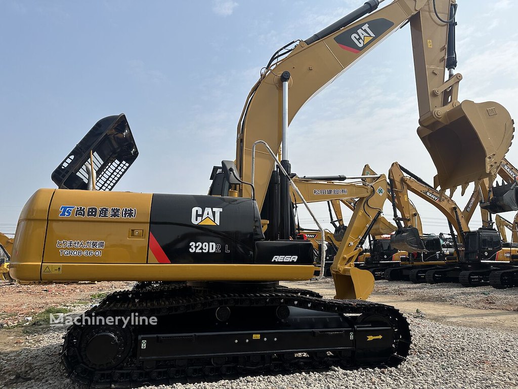 Caterpillar 329DL bager guseničar