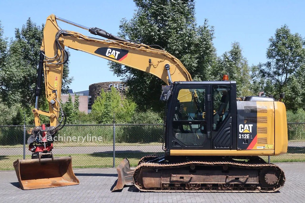 Caterpillar 312 EL | 312 E L | ROTOTILT & BUCKET | DOZERBLADE bager guseničar
