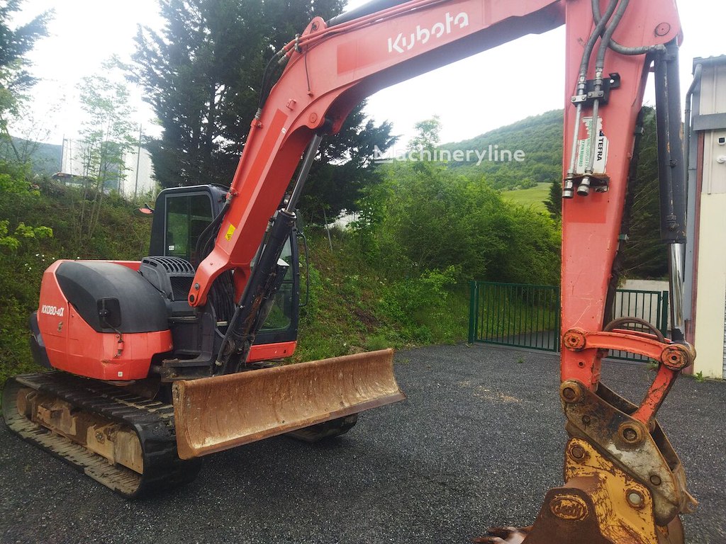 Kubota KX080-4 ALPHA TOUTES OPTIONS mini bager