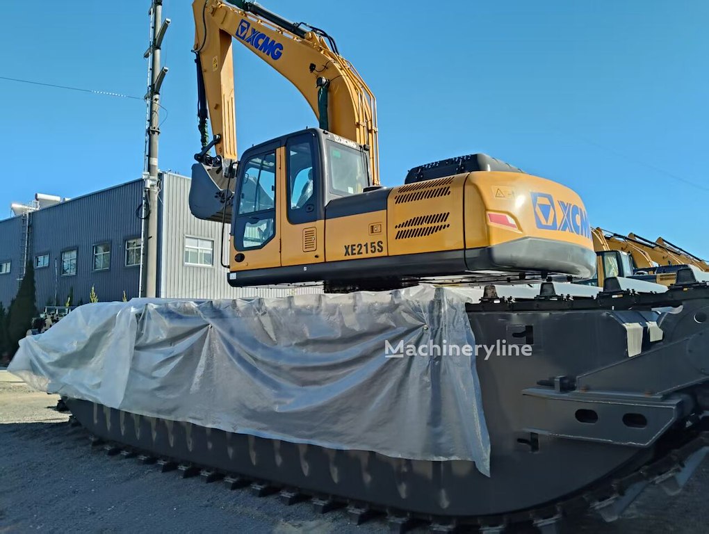 Novi XCMG XE215S bager amfibija