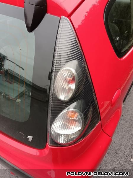 Citroen C1 Svetla I Signalizacija