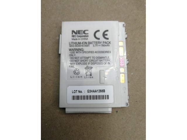 NEC MAS-BD0018-A001 baterija