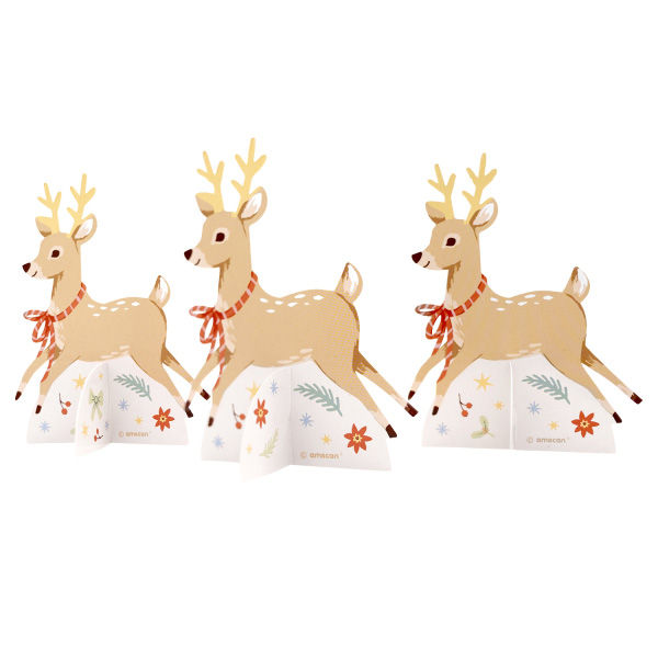 9917493
8 Place Cards Winter Woodland