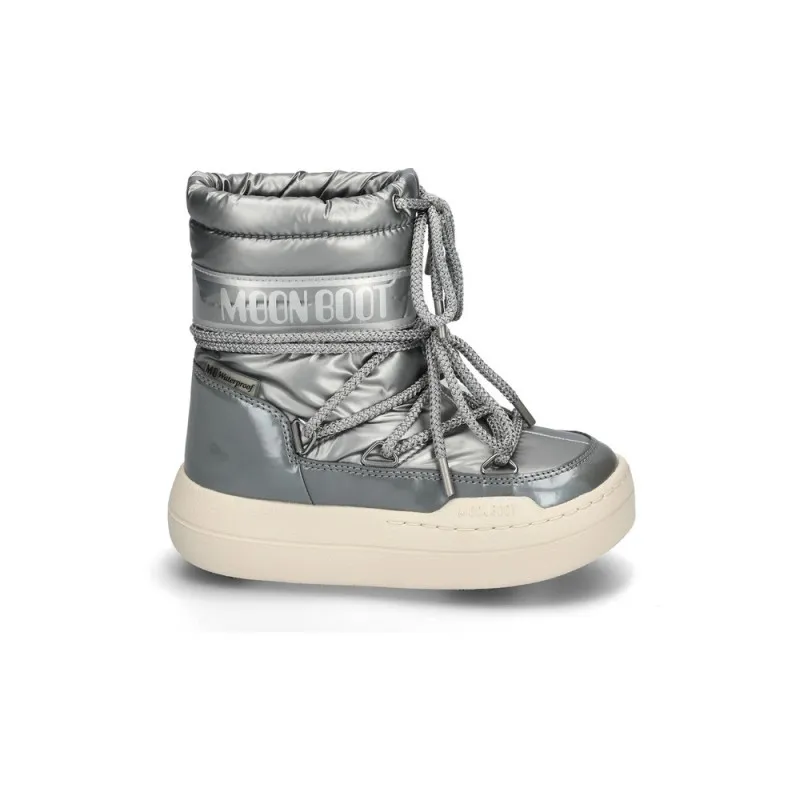 MOON BOOT CIZME JR PARK SILVER