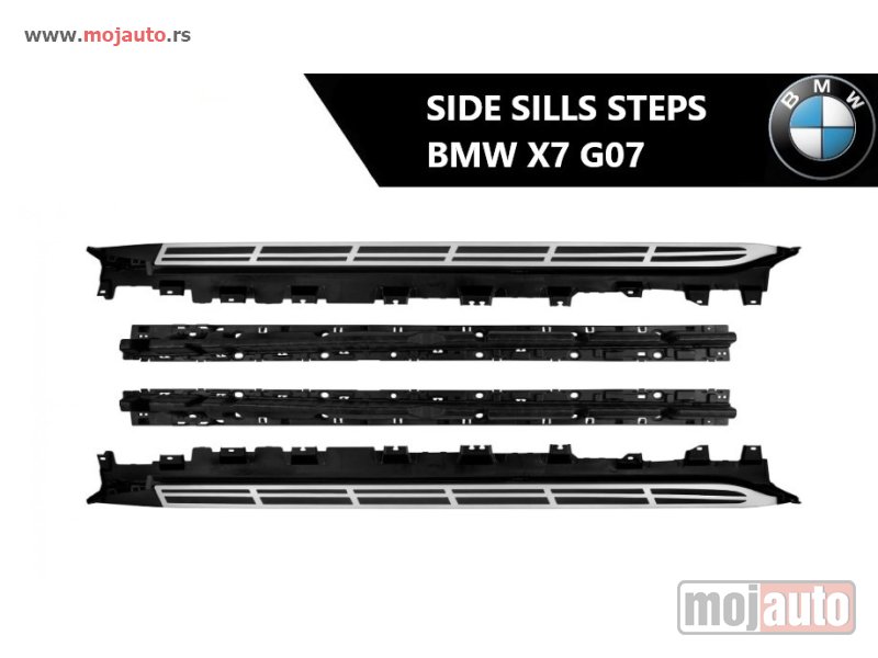 BMW X7 G07 pragovi set