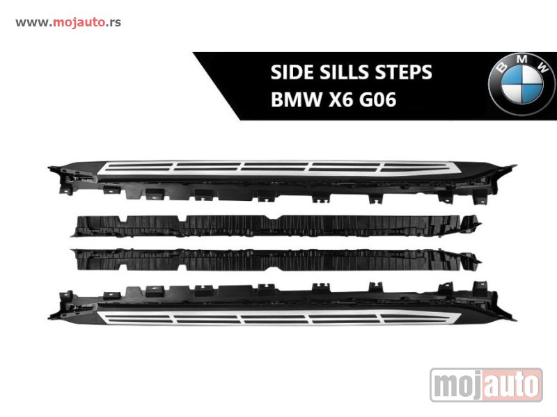 BMW X6 G06 pragovi set