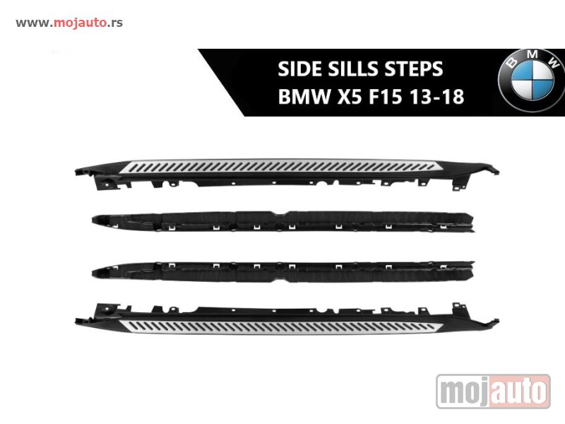 BMW X5 F15 pragovi set 13-18