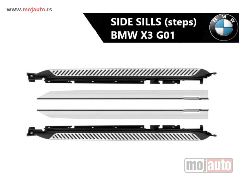 BMW X3 G01 pragovi set 18-22