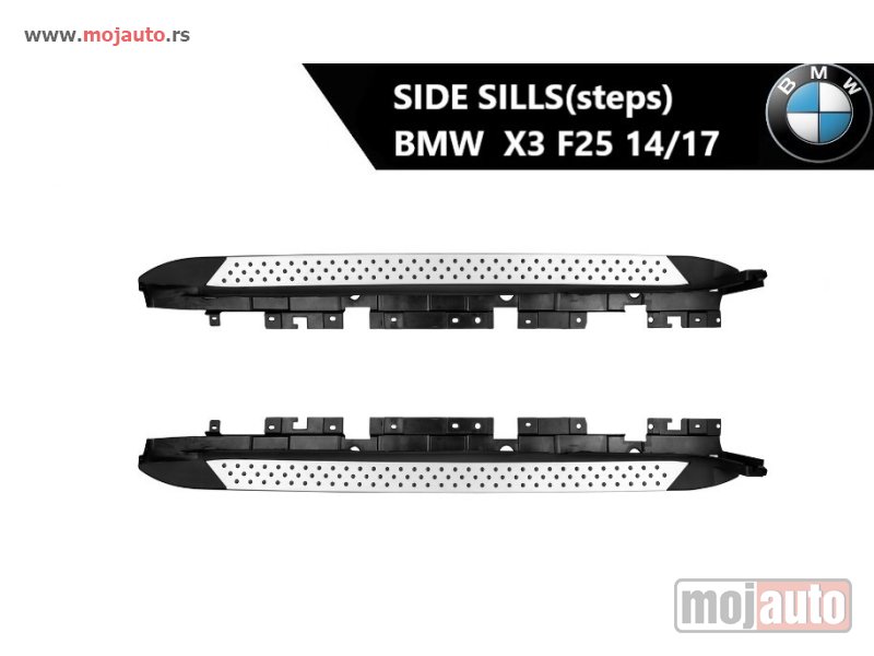 BMW X3 F25 pragovi set 14-17
