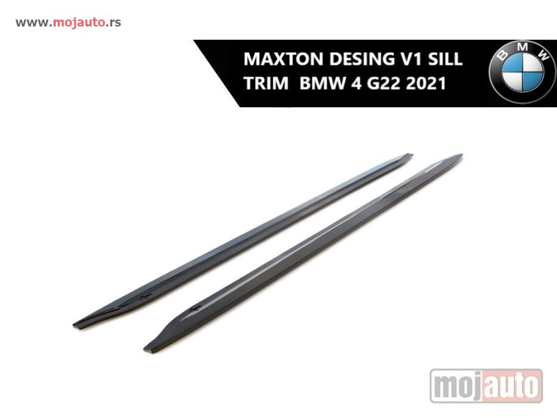 BMW 4 G22 maxton desing version 1 pragovi set 2021