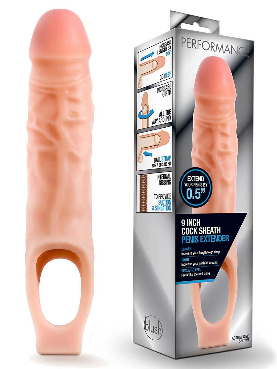 Performance 9 inch penis navlaka