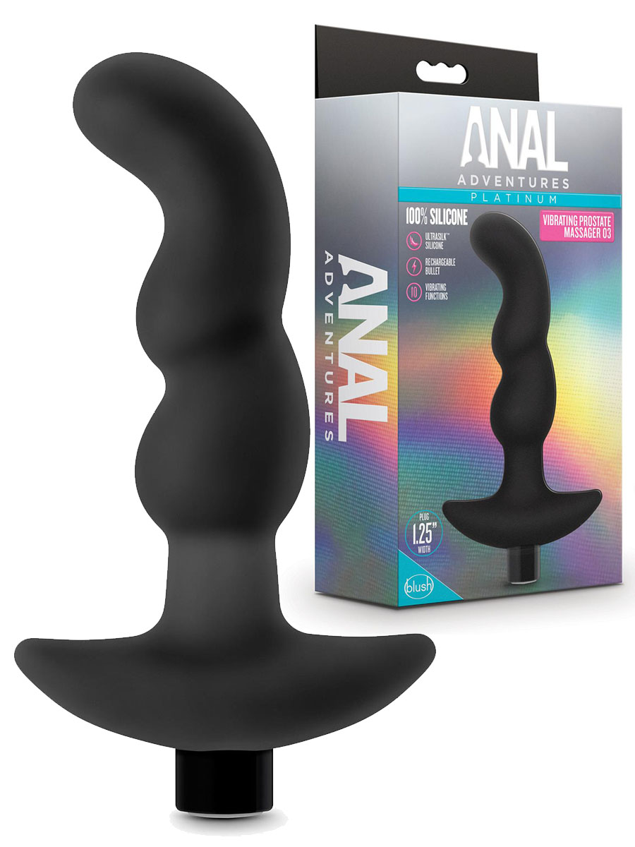 Anal Adventures Platinum Masažer prostate