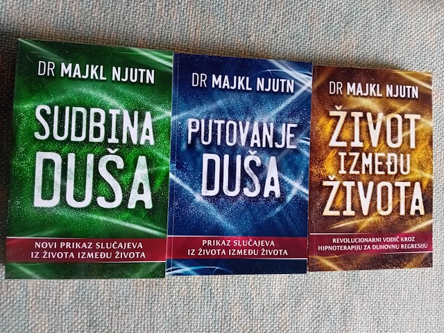Dr Majkl Njutn 3 knjige