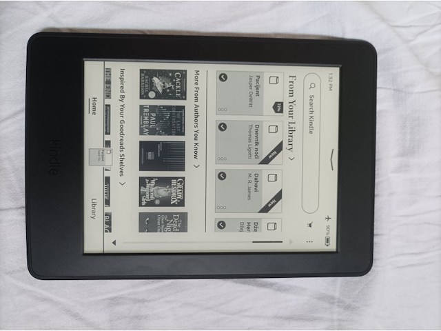 Kindle Paperwhite 3 (7. gen), zadnje svetlo, futrola
