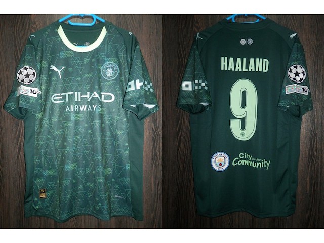 Manchester City dres 2025-26 Haaland 9 (Liga šampiona)