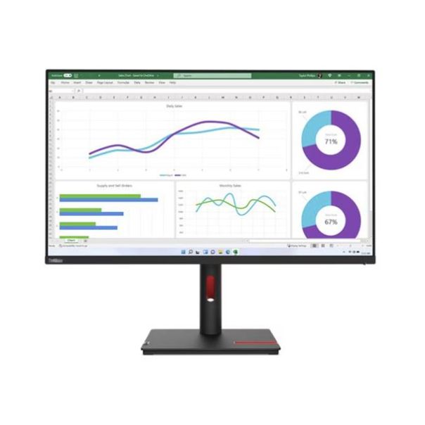 LENOVO Monitor 32 LN T32h-30 2k IPS/HDMI/DP/USB-A/USB-C/3Y, 63D3GAR1EU
