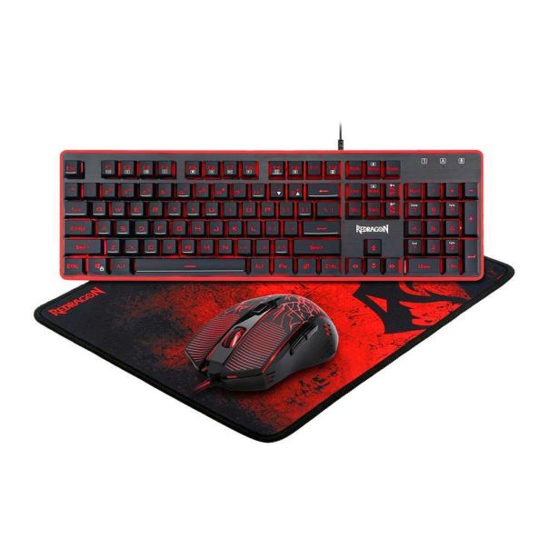 Tastatura, mi&#x161; i podloga Redragon 3u1 Combo S107