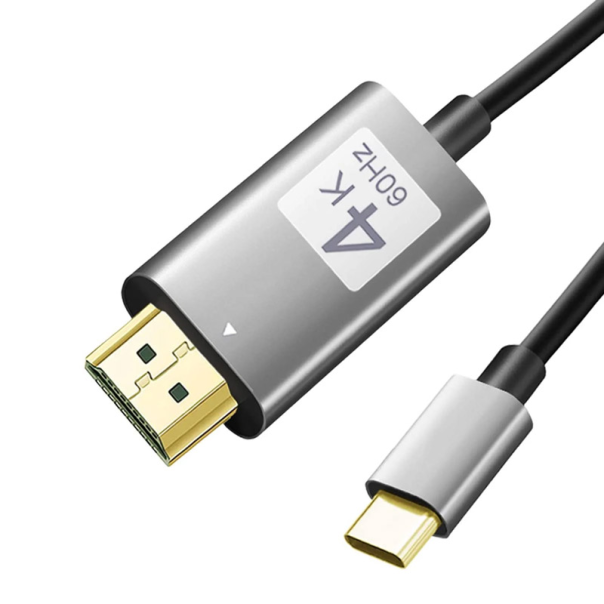 Adapter Sotako Type-C na HDMI 4K 60 HZ 1.8 sivi